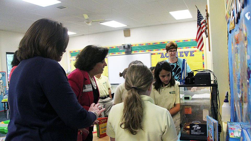 Fourth Grade Invites Senator Beidle to Return to Alma Mater | Monsignor ...